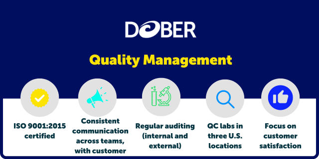 What Do Quality Assurance, Quality Control Mean at Dober?