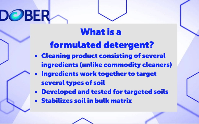 What is a Formulated Detergent?